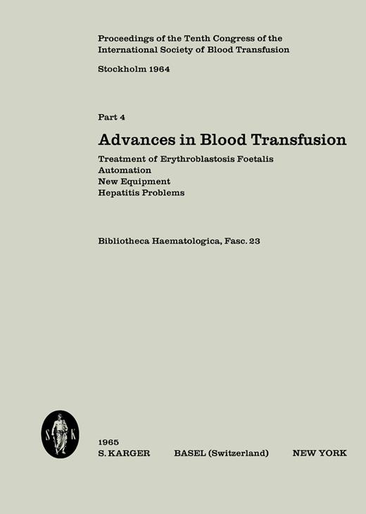 Automation of Blood Group Determinations using Radioactively Labelled ...