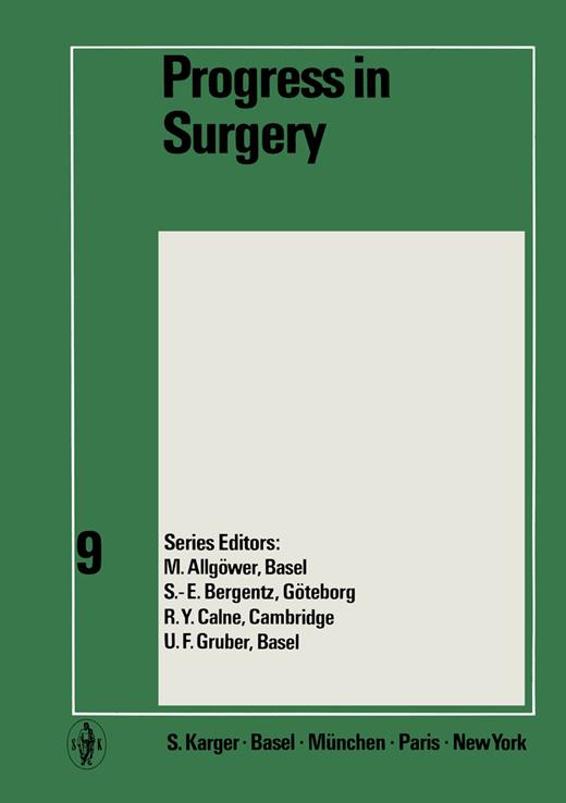 Disseminated Intravascular Coagulation | Progress in Surgery | Books ...