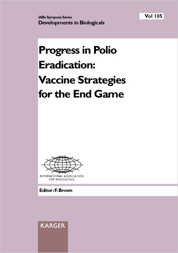Progress in Polio Eradication: Vaccine Strategies for the End GameParis ...