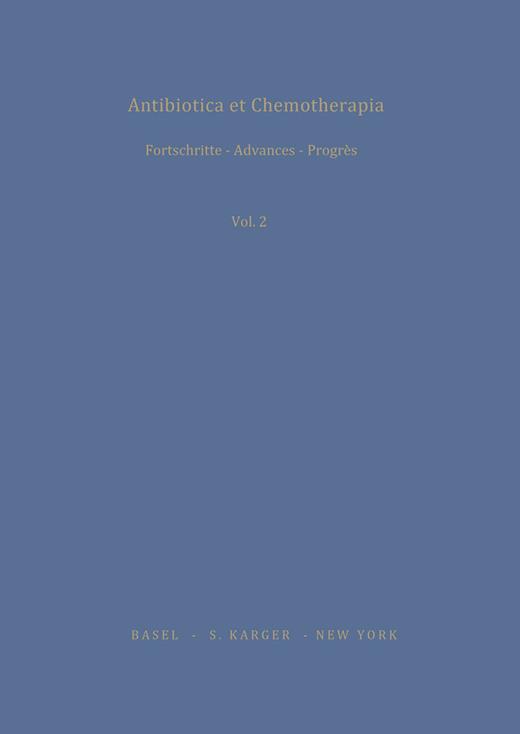 Antibiotics and Chemotherapy | Books Gateway | Karger Publishers