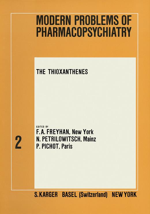 A Psychopharmacological Comparison of Thiothixene, Chlorprothixene and ...