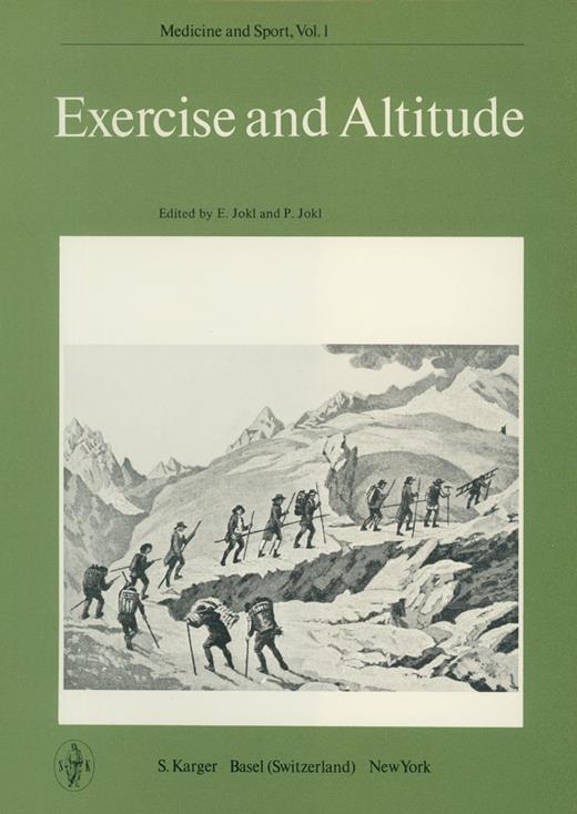 Exercise and Altitude | Books Gateway | Karger Publishers