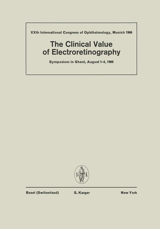 Electroretinogram and Essential Hemeralopia Including Oguchi’s Disease ...