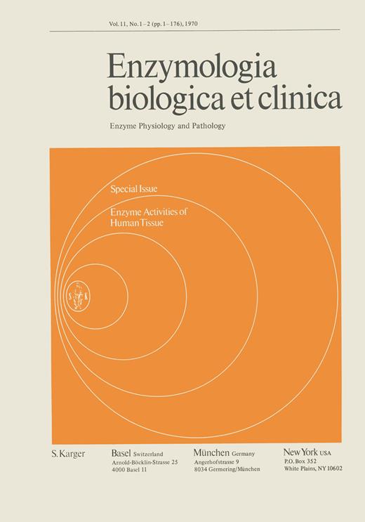 Enzyme Activities in Human Liver | Enzyme Activities of Human ...