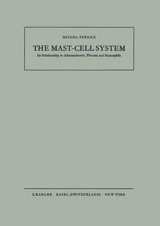 Chapter VI Mast Cells, Connective Tissue and Fibroplasia | The Mast ...