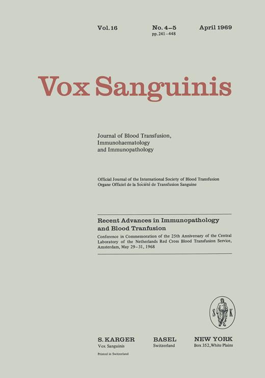 Suppression of Primary Rh Immunization by Passively-Administered ...
