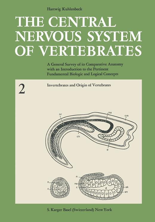 The Central Nervous System of Vertrebrates, Vol. 2Invertebrates and ...