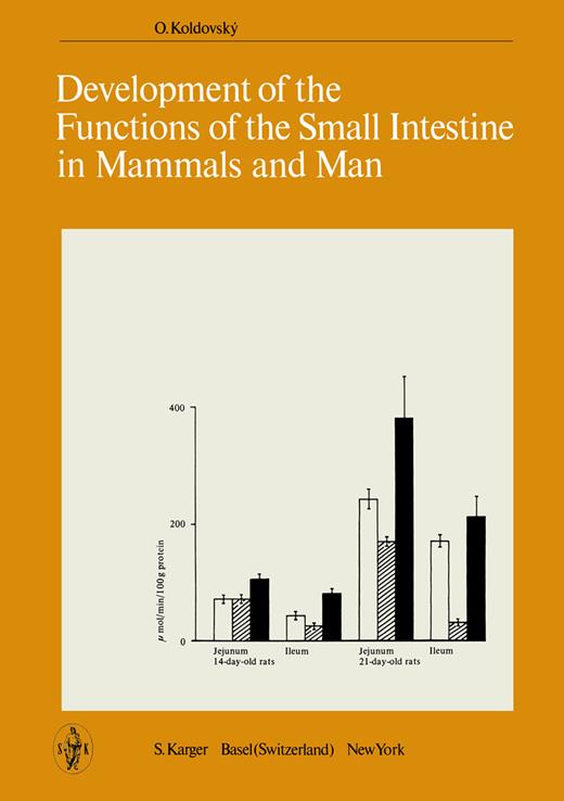 H. Functional Development of the Small Intestine of Human Fetuses ...