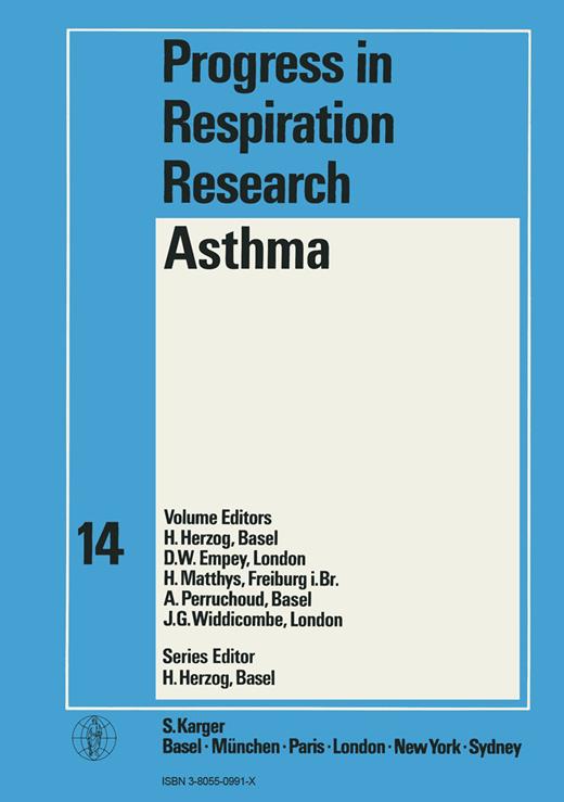Recent Advances in Pharmacotherapy of Asthma — Anticholinergic Drugs ...