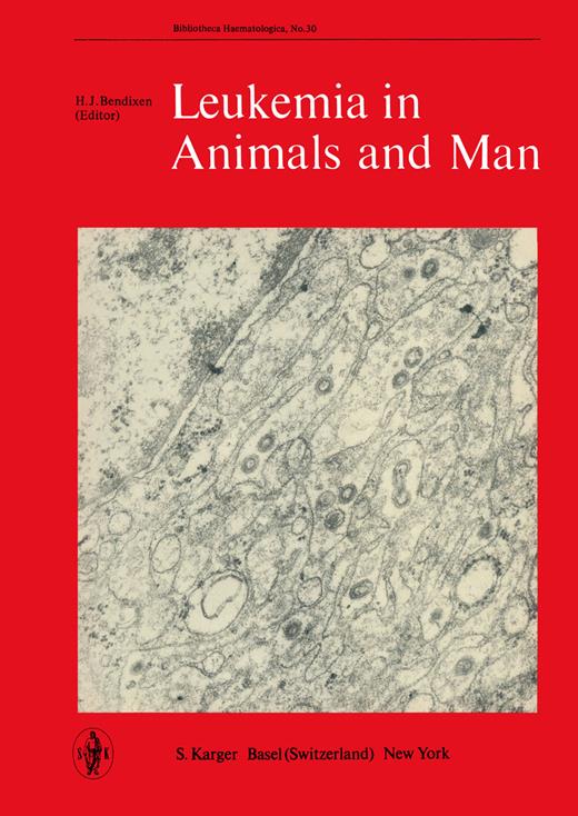 Karyometric Investigations of Lymph Nodes and Leukotic Cells in Bovine ...