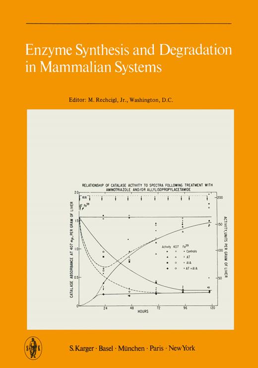 Regulatory Mechanisms of Enzyme Synthesis: Enzyme Induction1 | Enzyme ...
