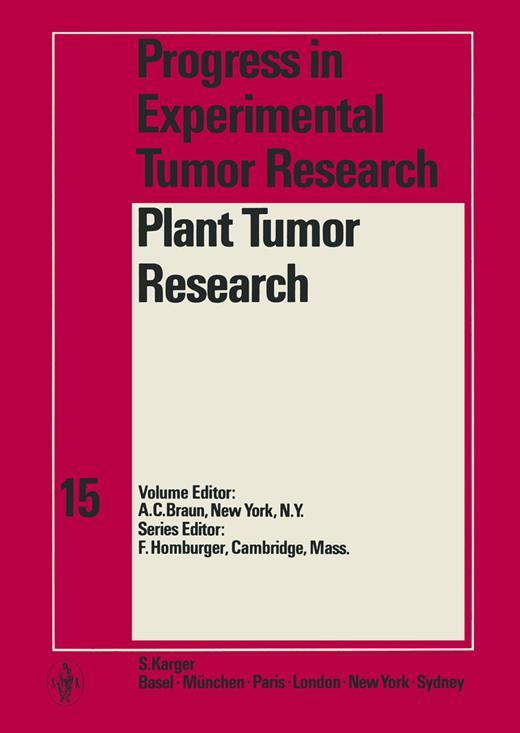 The Relevance of Plant Tumor Systems to an Understanding of the Basic ...
