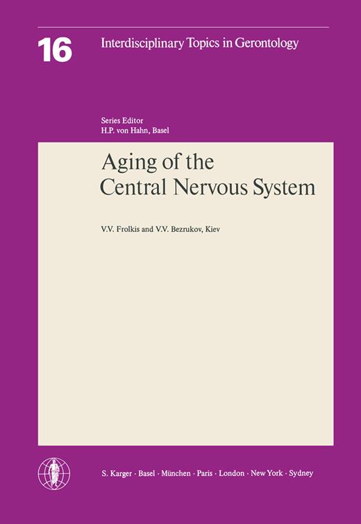 II. Morphological Changes of the Brain | Aging of the Central Nervous ...