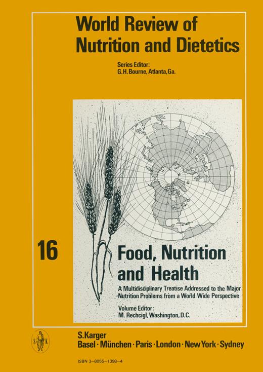 Nutrition and Aging in Technically Underdeveloped Societies | Food ...