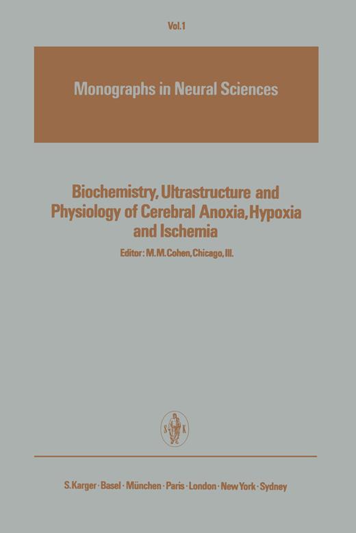 Biochemistry of Cerebral Anoxia, Hypoxia and Ischemia1 | Biochemistry ...