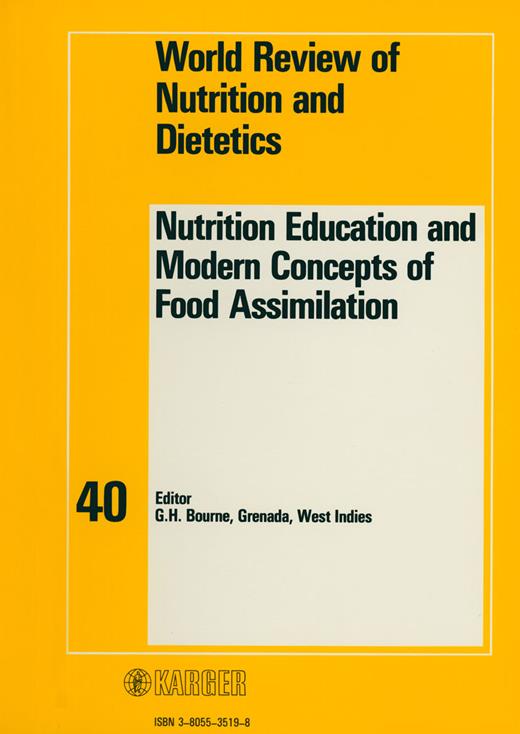 Subject Index | Nutrition Education and Modern Concepts of Food ...