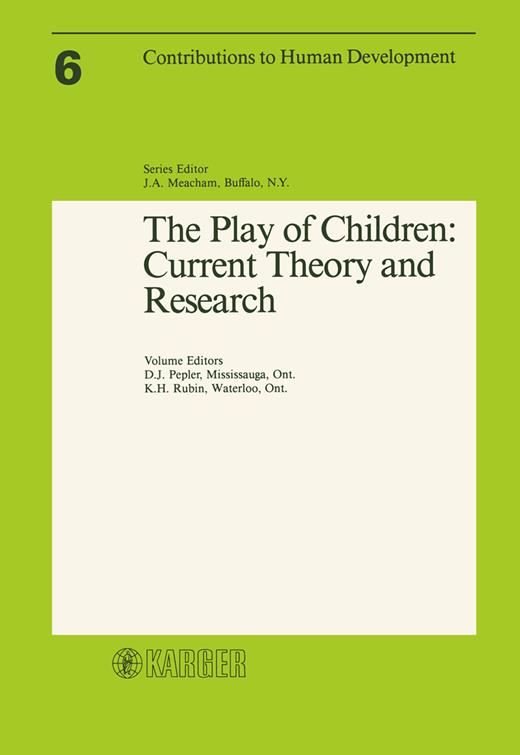 Combinatorial Competency in Symbolic Play and Language | The Play of ...