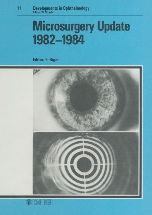 Surgery for Peters’ Anomaly | Microsurgery Update 1982-1984 | Books ...