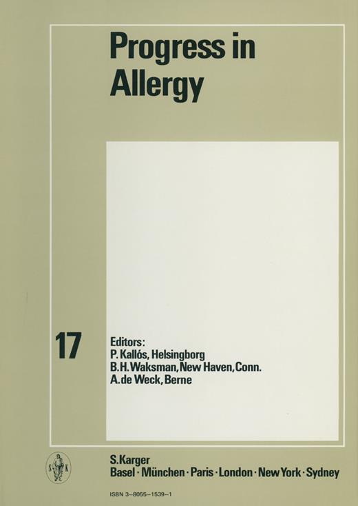 Immunotherapy of Human Cancer (Part 2 of 3) | Progress in Allergy Vol ...