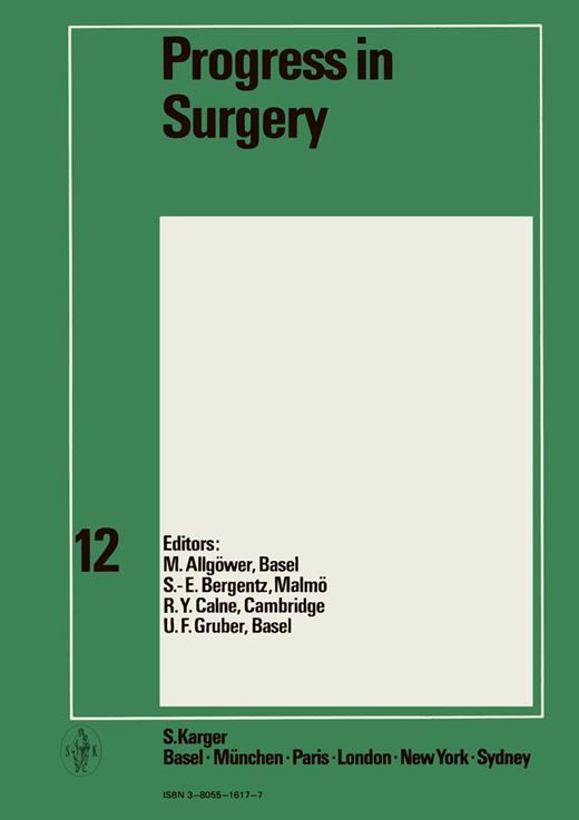 Continent Ileostomy | Progress in Surgery | Books Gateway | Karger ...