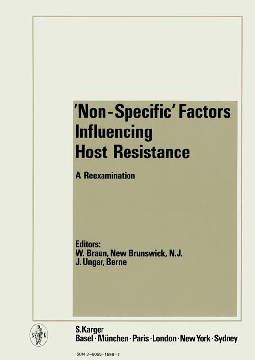 Role of Non-Specific and Immune Factors During Viral Infection | Non ...