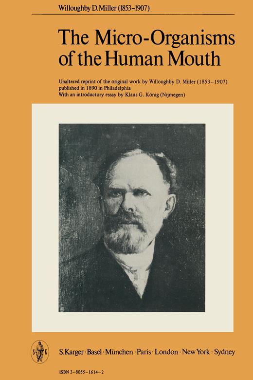 Title Page / W.D. Miller and his Contributions to Dental Science ...