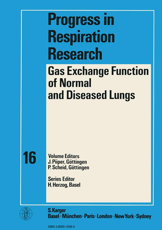 Evidence for Facilitated Transport of O2 and CO in the Lungs | Gas ...