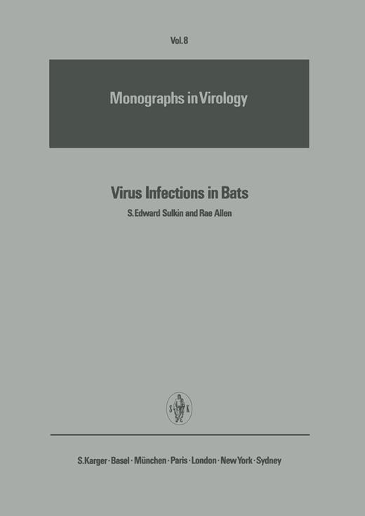Natural and Experimental Infection of Bats with Miscellaneous Viruses ...