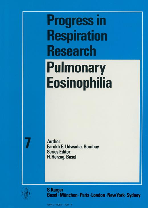 Chapter II: Löffler’s Syndrome | Pulmonary Eosinophilia | Books Gateway ...