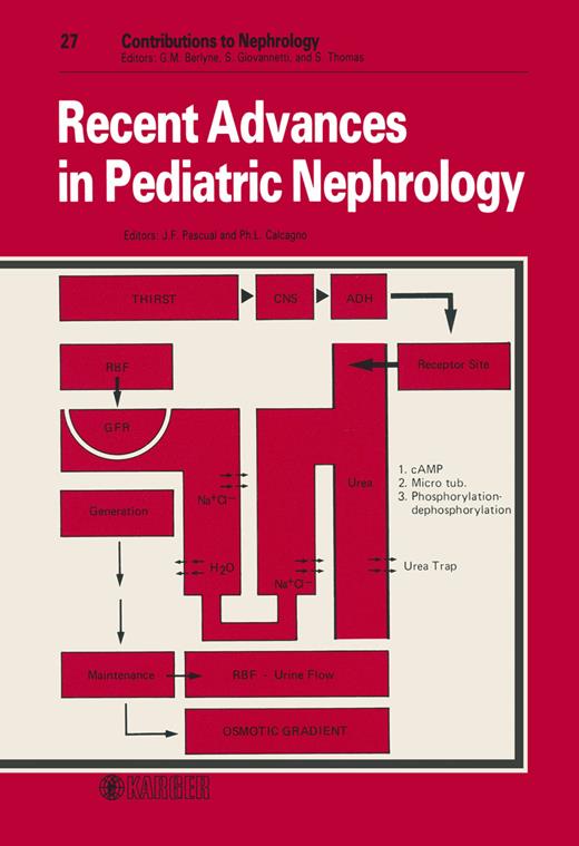 Diuretics in Infancy | Recent Advances in Pediatric Nephrology3rd ...