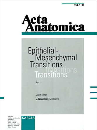 Title Page / Table of Contents | Acta Anatomica | Karger Publishers