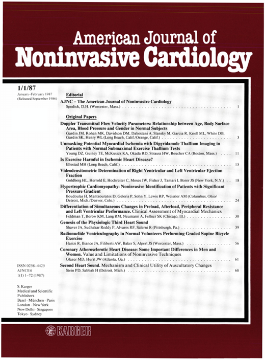 Radionuclide Ventriculography in Normal Volunteers Performing Graded ...