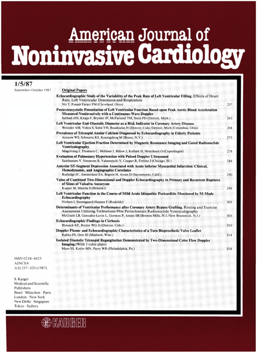 Left Ventricular Function in the Course of Mild Acute Idiopathic ...