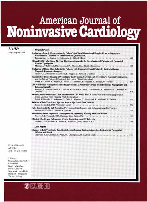 Mitral Annular Dilatation: The Contribution of Left Atrial Size ...