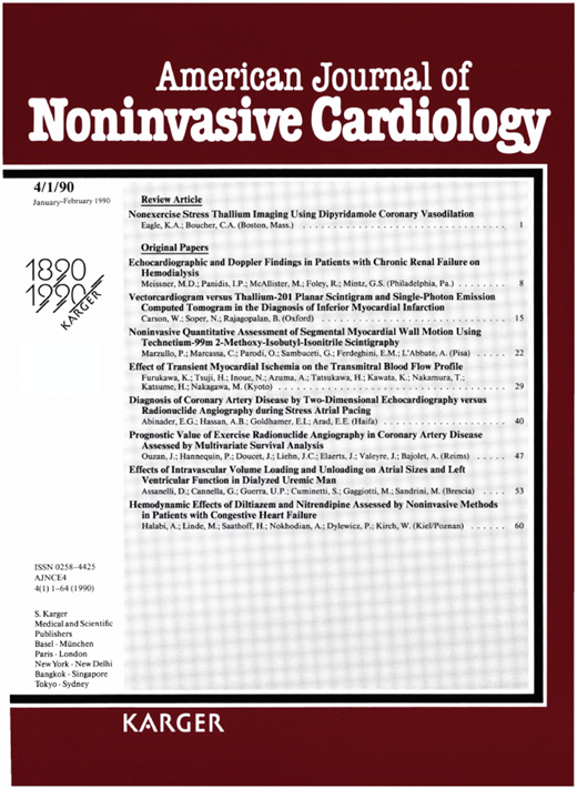 Nonexercise Stress Thallium Imaging Using Dipyridamole Coronary ...