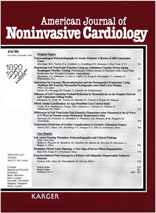 Influence of Left Ventricular Preload Reduction by Hemodialysis on the ...