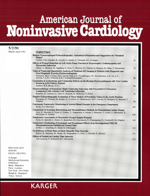 Effects of Preload Reduction on Left Atrial Pump Function in ...