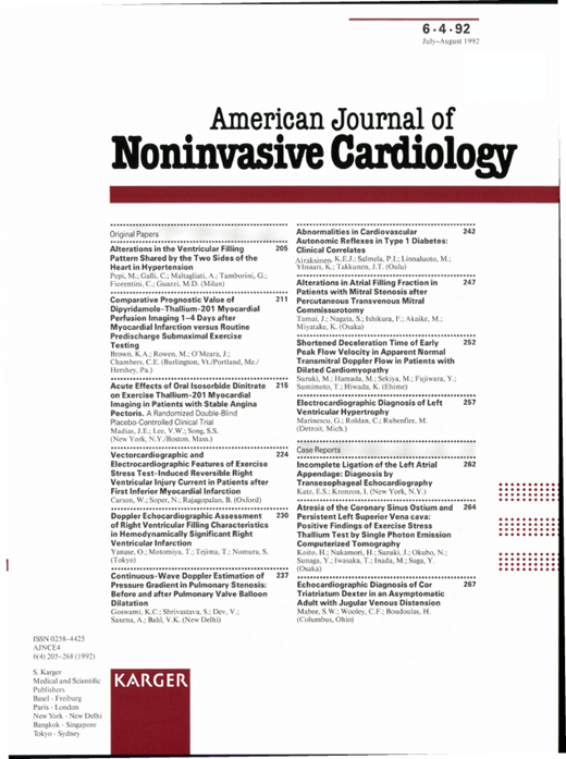Abnormalities in Cardiovascular Autonomic Reflexes in Type 1 Diabetes ...