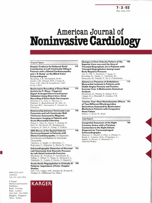 Changes in Flow Velocity Pattern of the Superior Vena cava and the Area ...