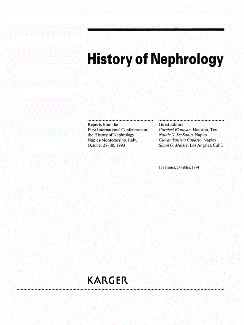 Title Page | American Journal of Nephrology | Karger Publishers