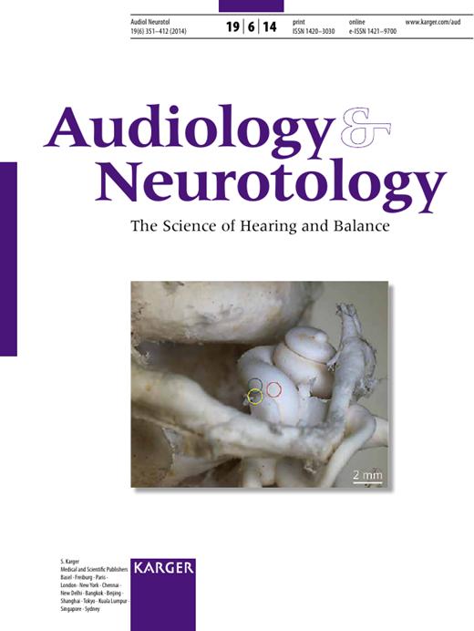 Aural Fullness in M3ni2re's Disease | Audiology and Neurotology ...