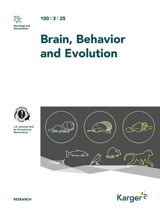 Evolution of Plasticity in Brain Morphology | Brain Behavior and Evolution | Karger Publishers