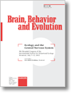 Introduction: Ecology and the Central Nervous System | Brain Behavior and Evolution | Karger ...