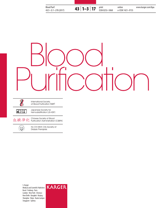 Title Page / Table of Contents | Blood Purification | Karger Publishers