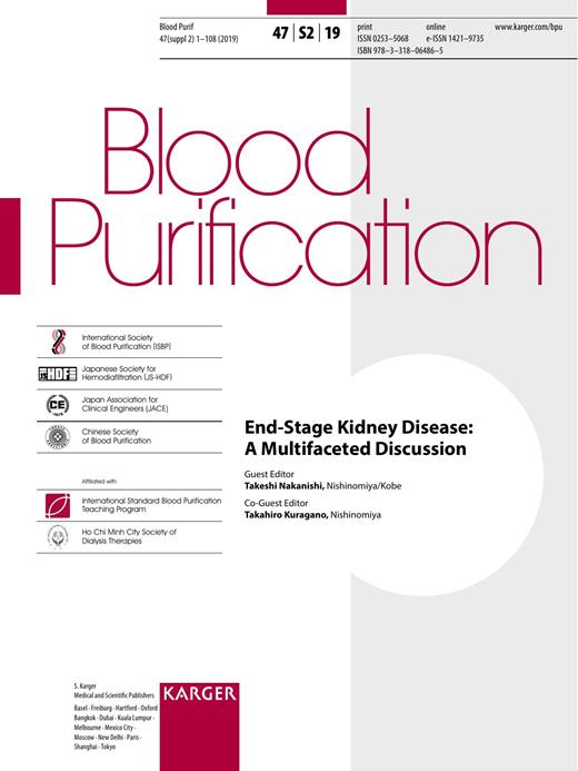 Preface | Blood Purification | Karger Publishers