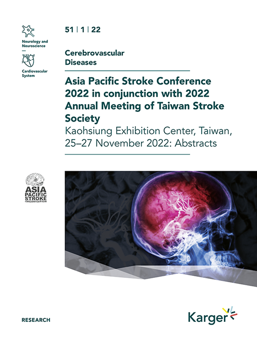 Asia Pacific Stroke Conference 2022: Stroke Care Reform through ...
