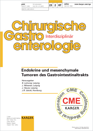 Epidemiologie, Pathologie, Stadieneinteilung gastrointestinaler ...