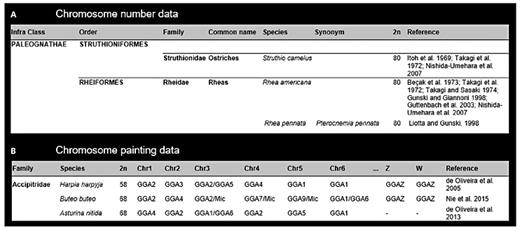Introducing the Bird Chromosome Database: An Overview of Cytogenetic Studies in Birds ...