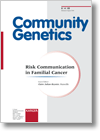 Contents Vol. 6, 2003 | Community Genetics | Karger Publishers