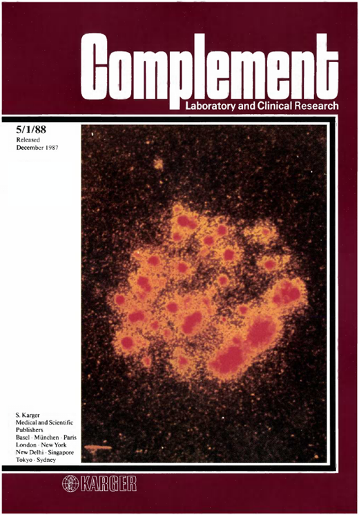 C4-Binding Protein Prevents Spontaneous Cleavage of C3 in Sera of ...